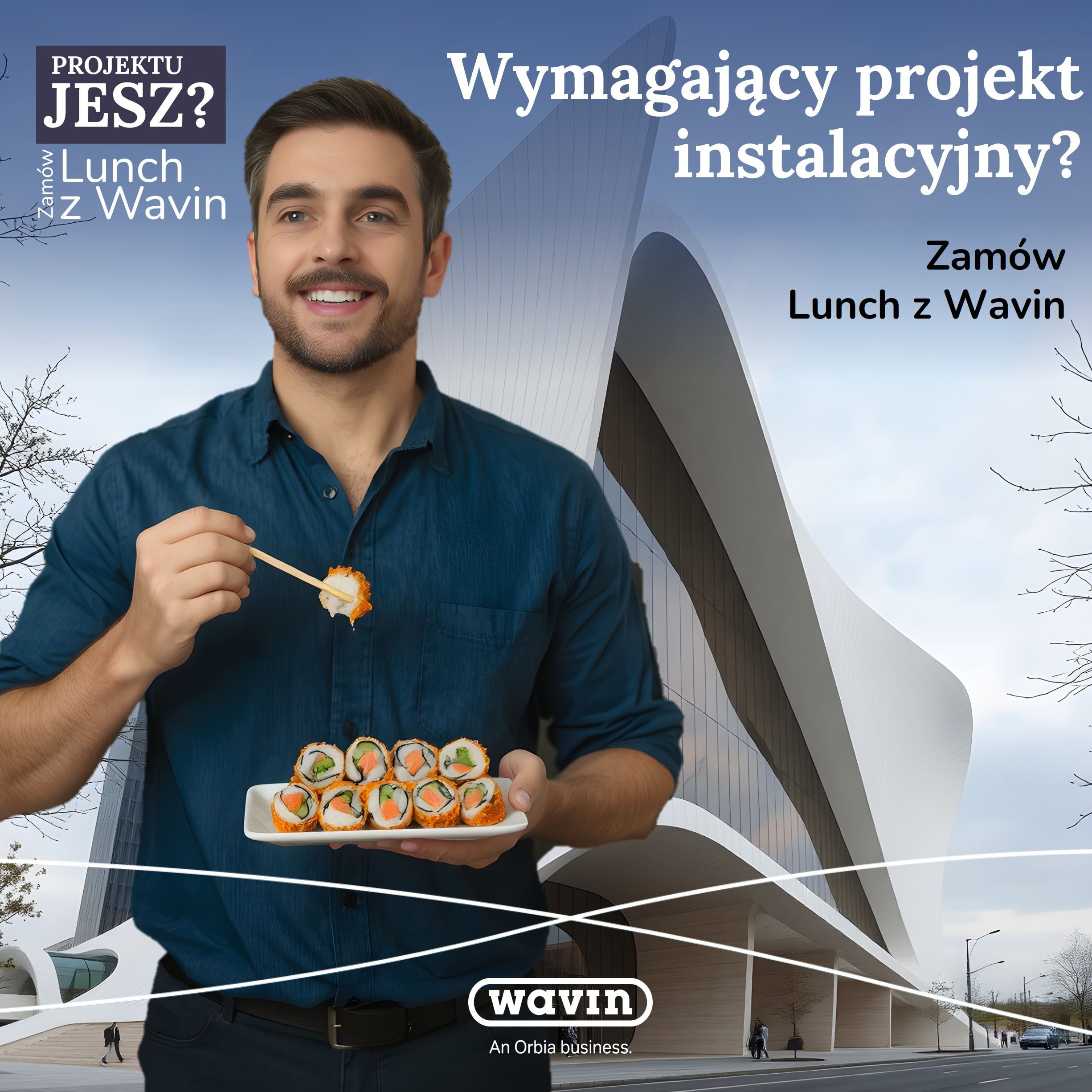 Lunch z Wavin 2025 - promocja dla Projektantów